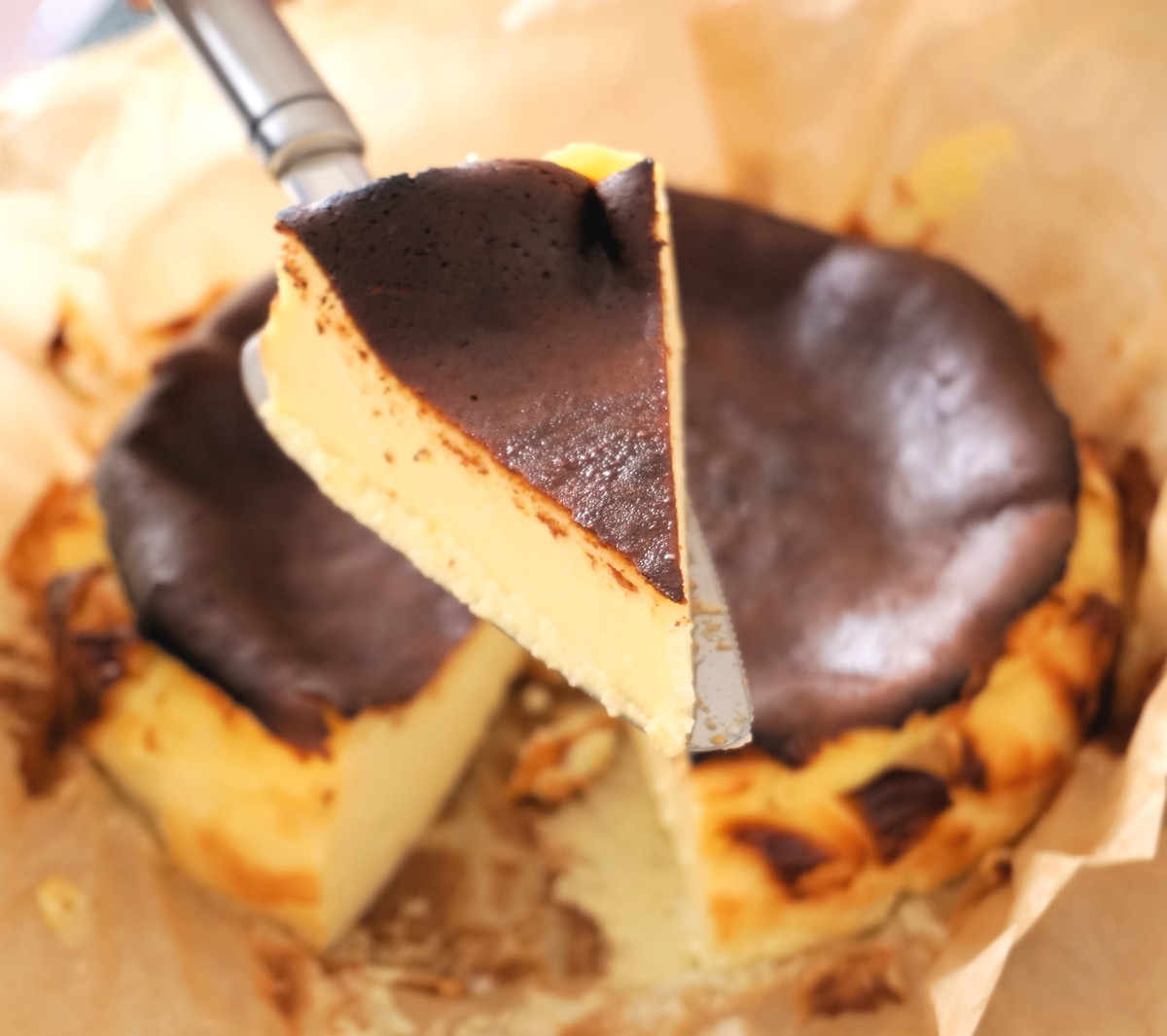 Burnt Basque Cheesecake | Recipe | Cuisine Fiend